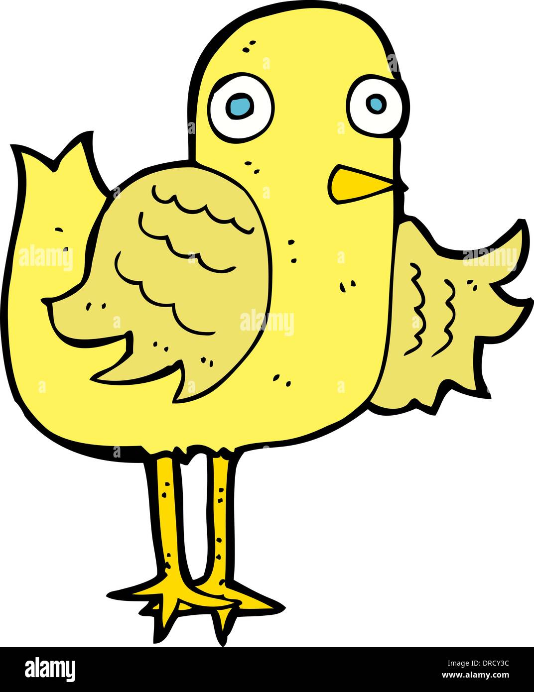 cartoon bird waving wing Stock Vector Image & Art - Alamy