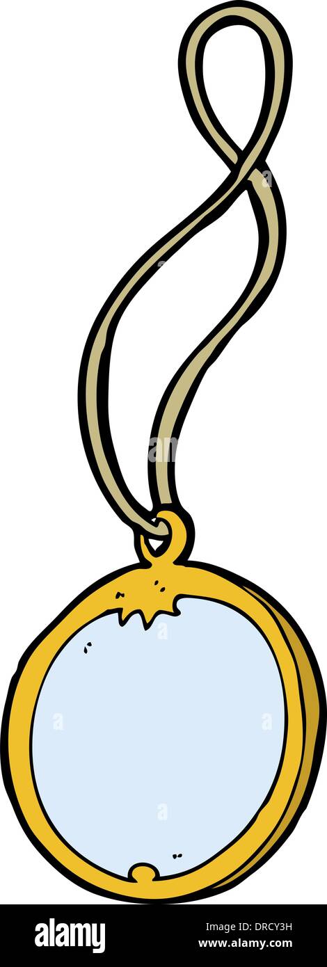 cartoon pendant necklace Stock Vector Image & Art - Alamy