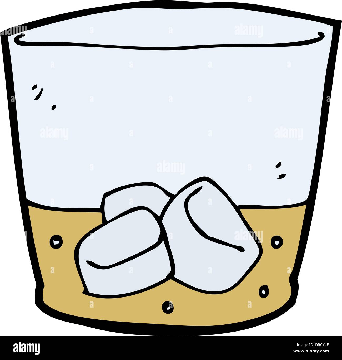 cartoon whiskey in glass Stock Vector Image & Art - Alamy