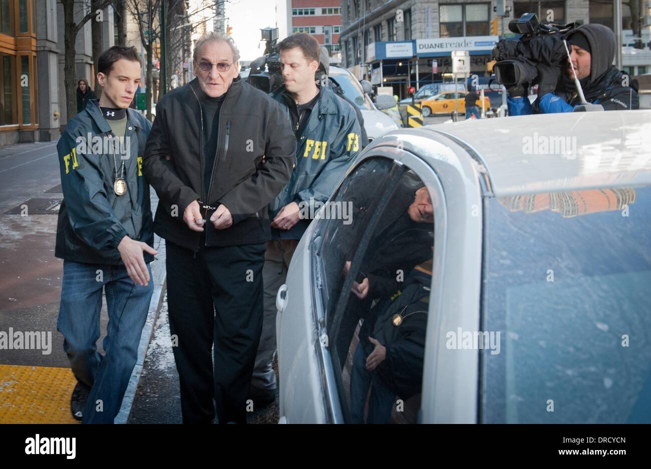 Manhattan, New York, USA. 23rd Jan, 2014. VINCENT ASARO, an alleged ...