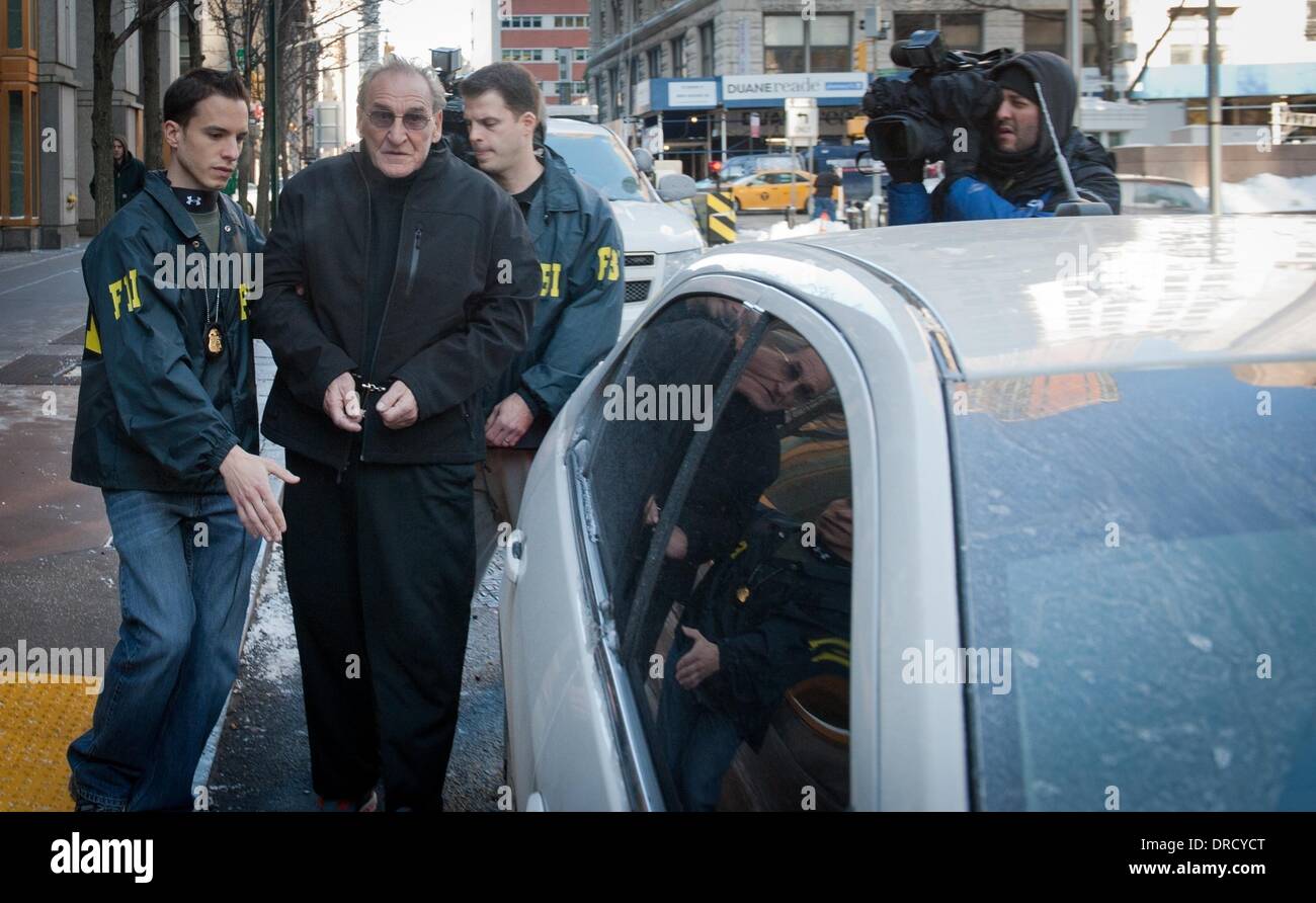 Manhattan, New York, USA. 23rd Jan, 2014. VINCENT ASARO, an alleged ...