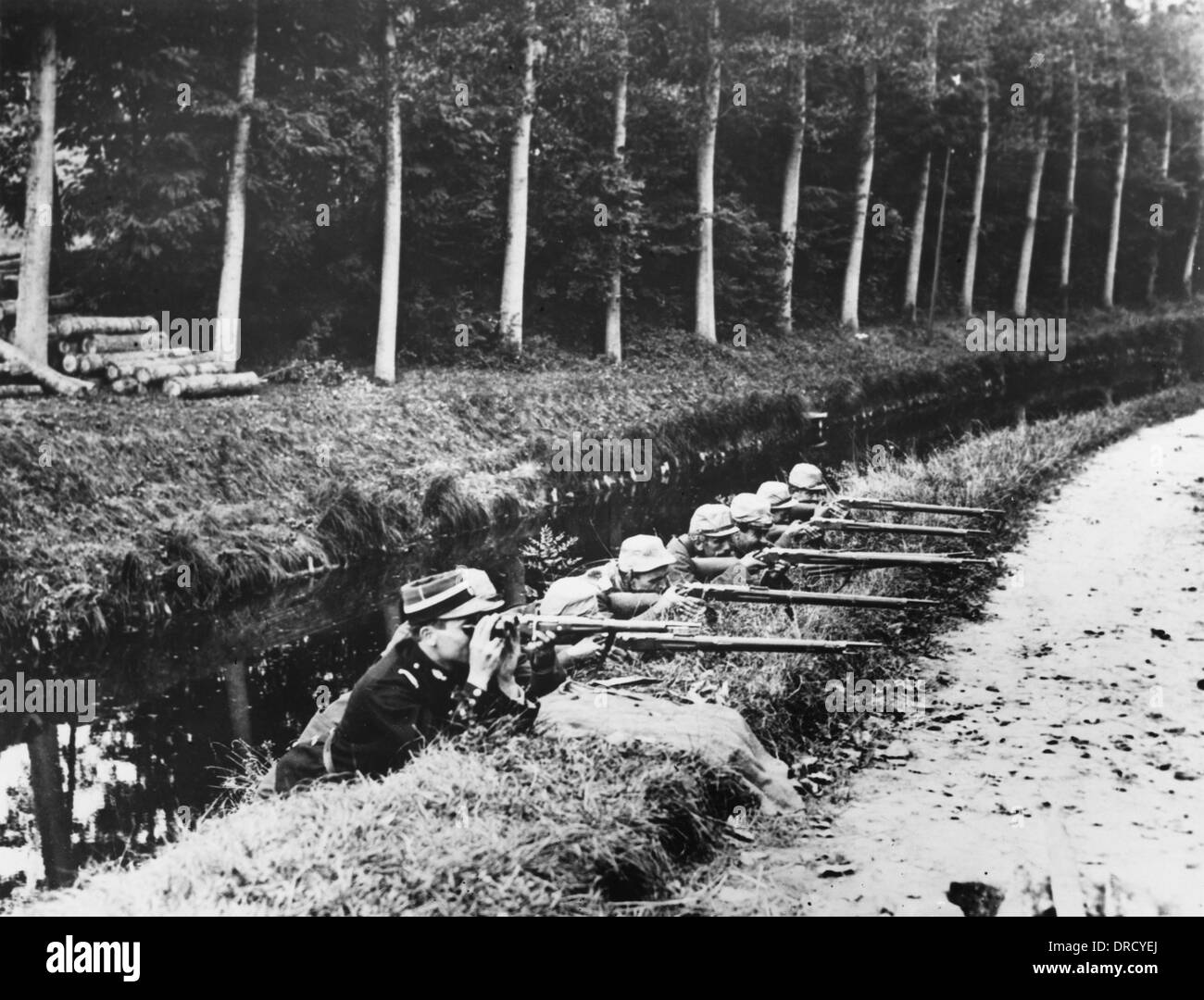 French troops WWI Stock Photo - Alamy