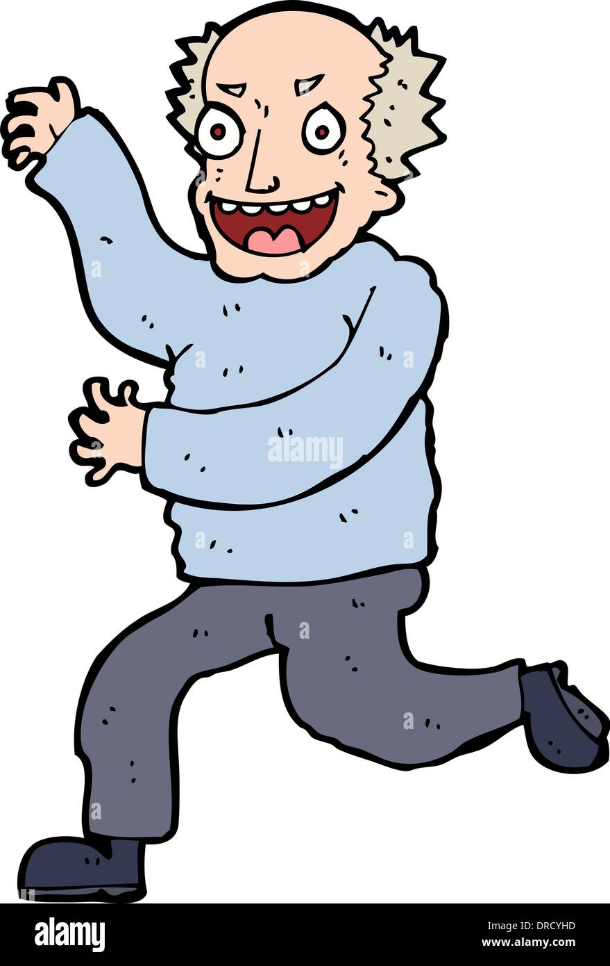 cartoon evil old man Stock Vector Image & Art - Alamy