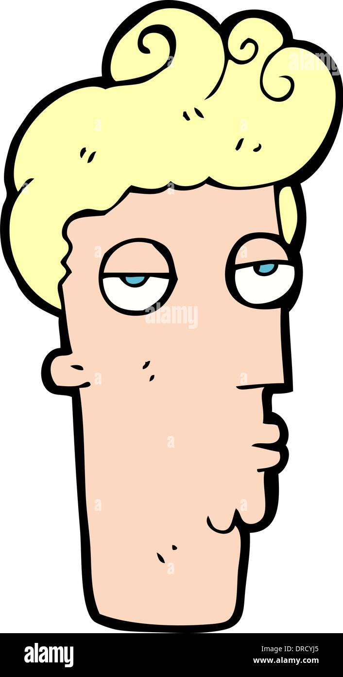 cartoon bored man's face Stock Vector Image & Art - Alamy