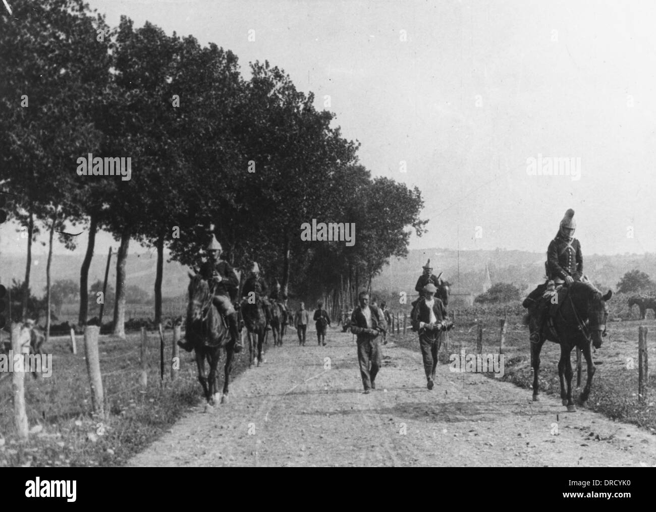 French cavalry WWI Stock Photo - Alamy