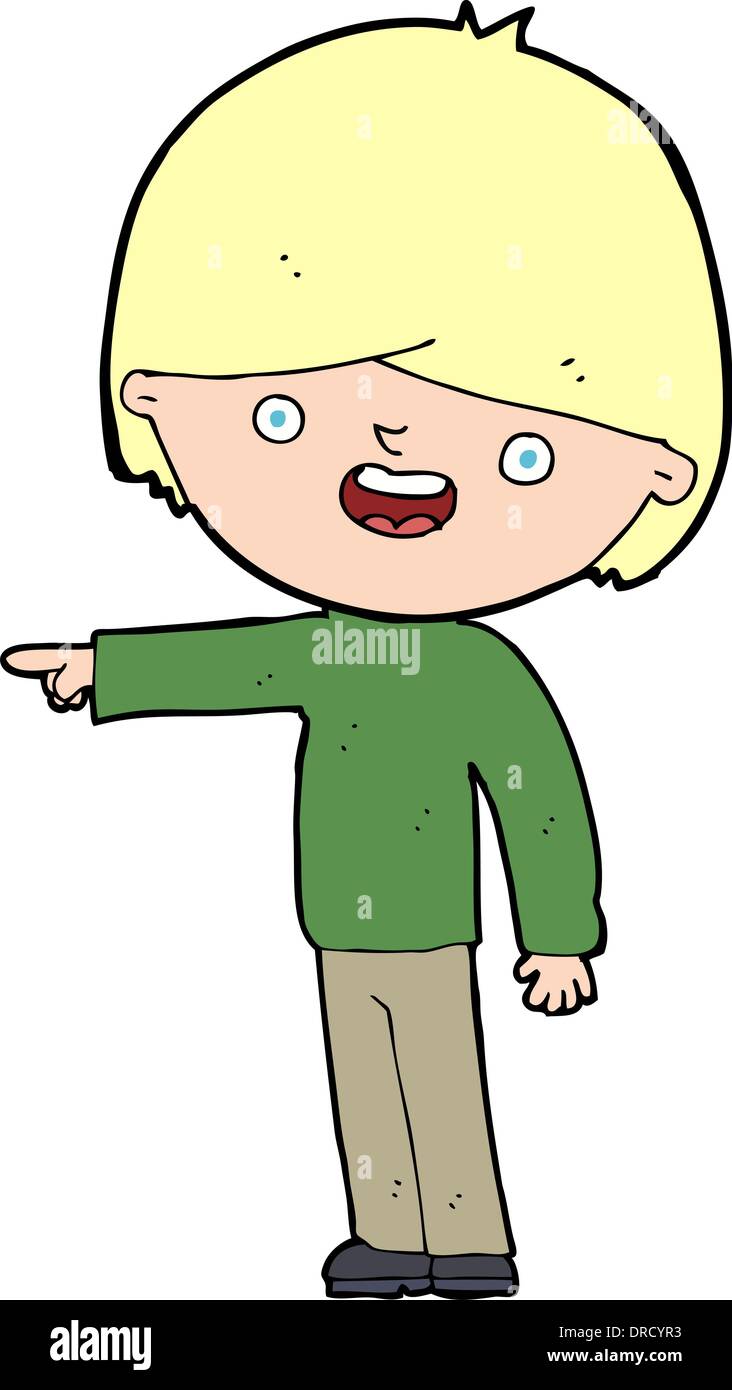 cartoon man pointing Stock Vector Image & Art - Alamy