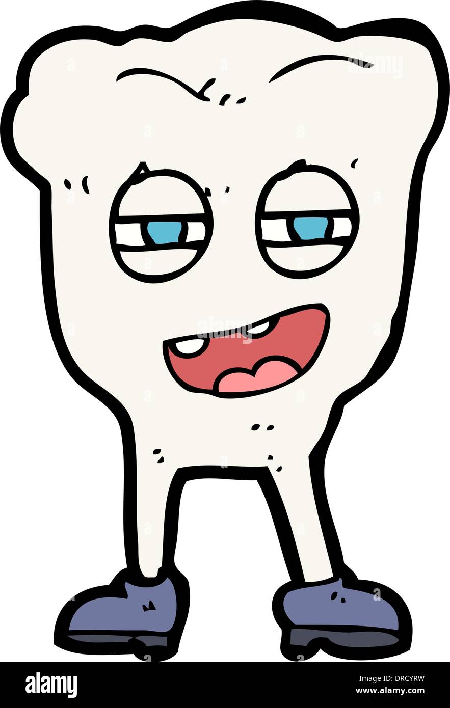 cartoon funny tooth character Stock Vector Image & Art - Alamy