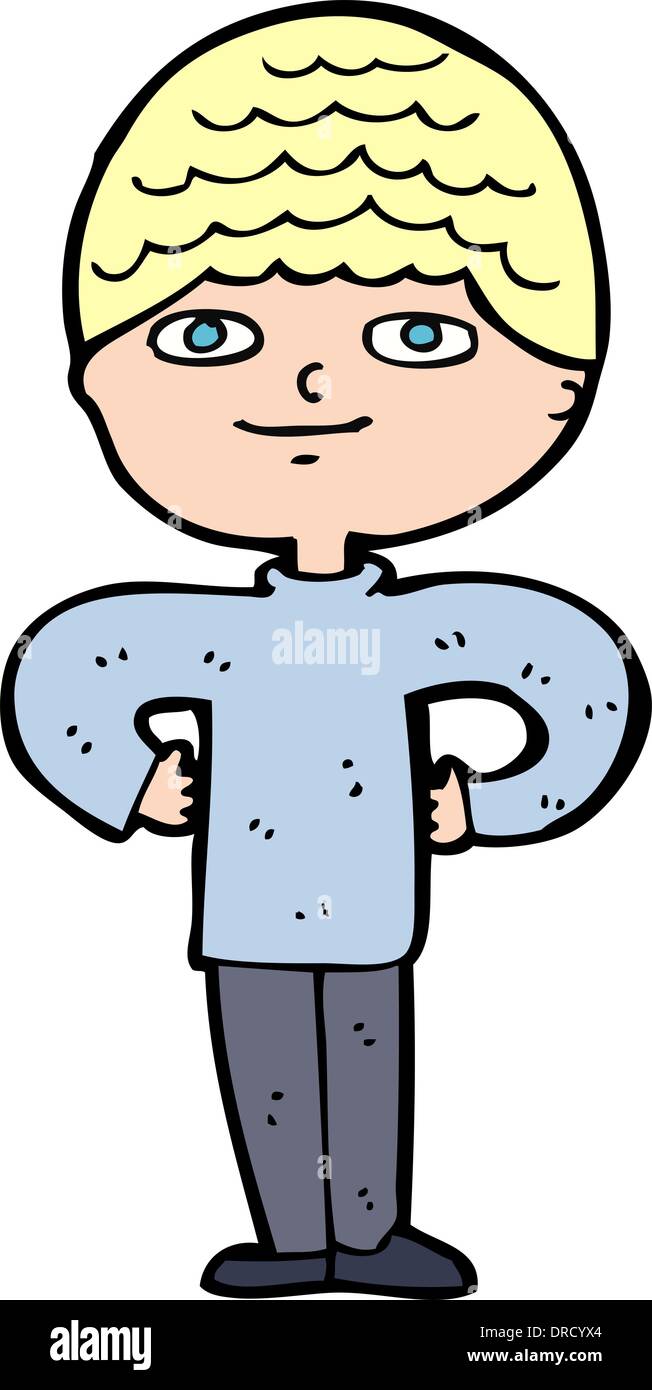 cartoon proud man Stock Vector Image & Art - Alamy