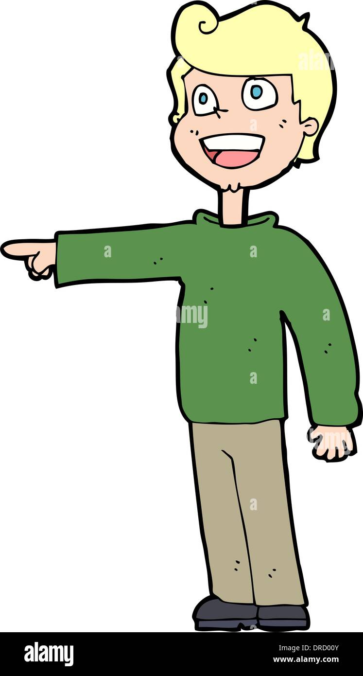 cartoon man pointing and laughing Stock Vector Image & Art - Alamy