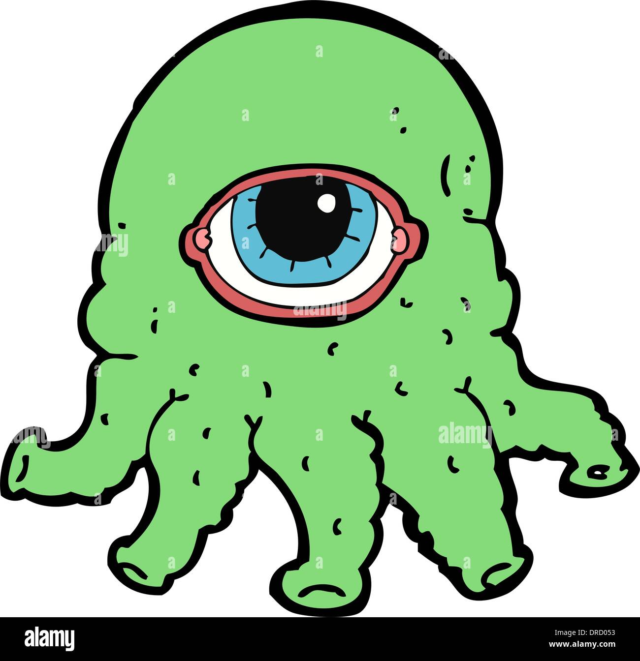 cartoon alien head Stock Vector Image & Art - Alamy