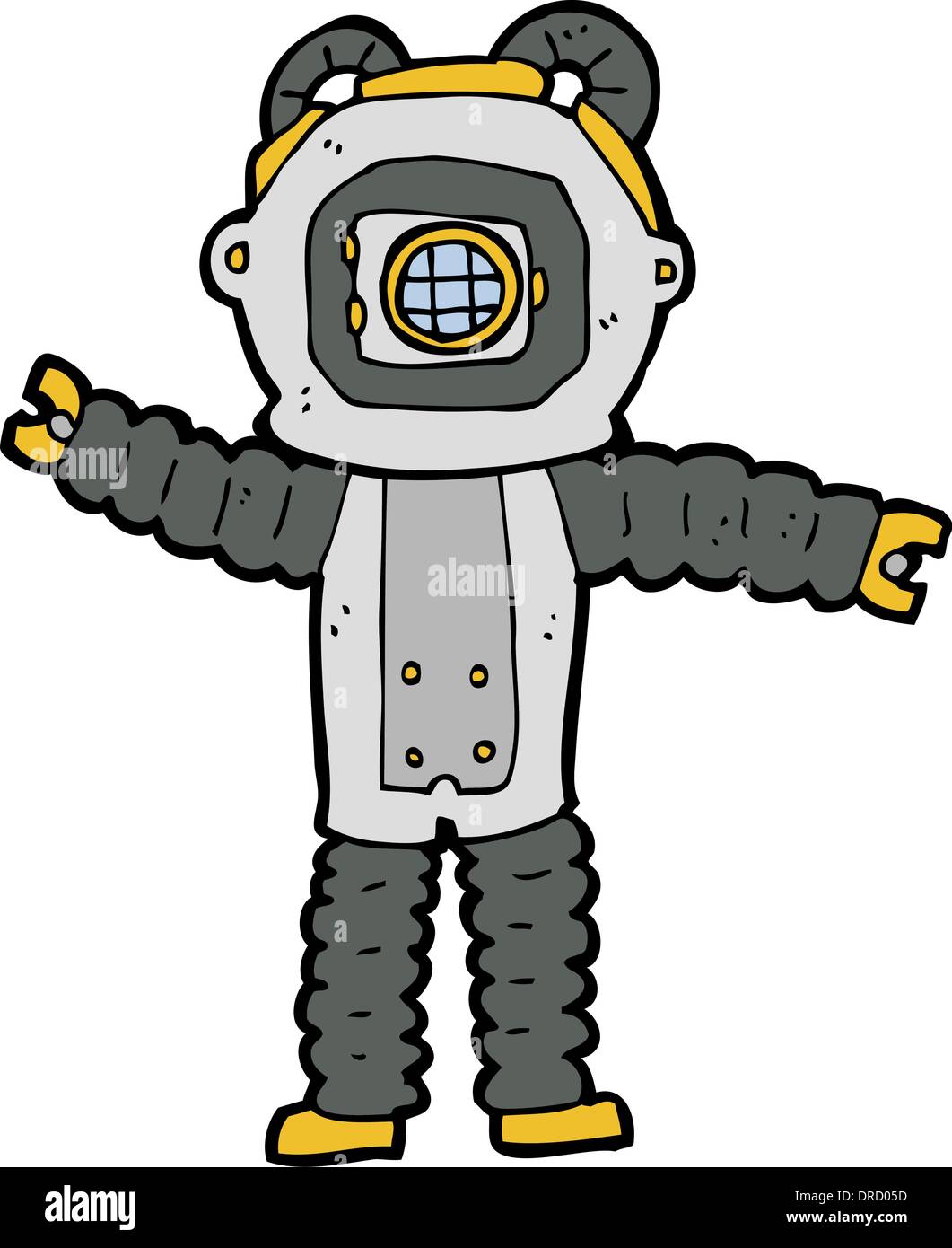 cartoon deep sea diver Stock Vector Image & Art - Alamy