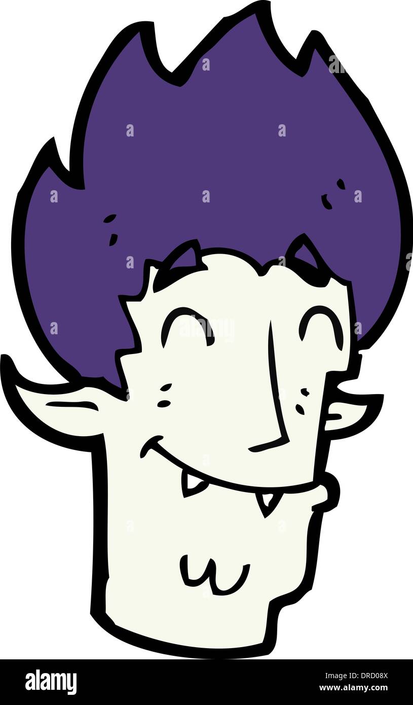 cartoon happy vampire head Stock Vector Image & Art - Alamy