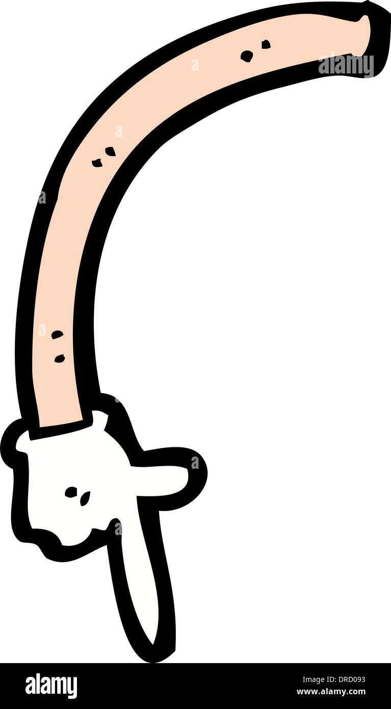 cartoon pointing arm Stock Vector Image & Art - Alamy