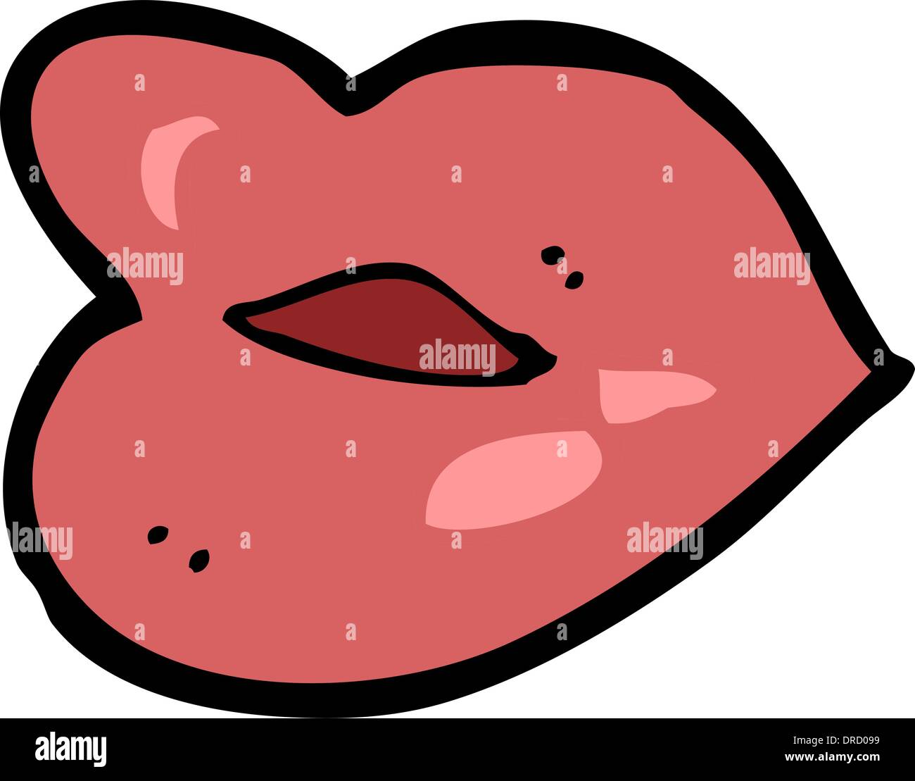 Pout lips Stock Vector Images - Alamy