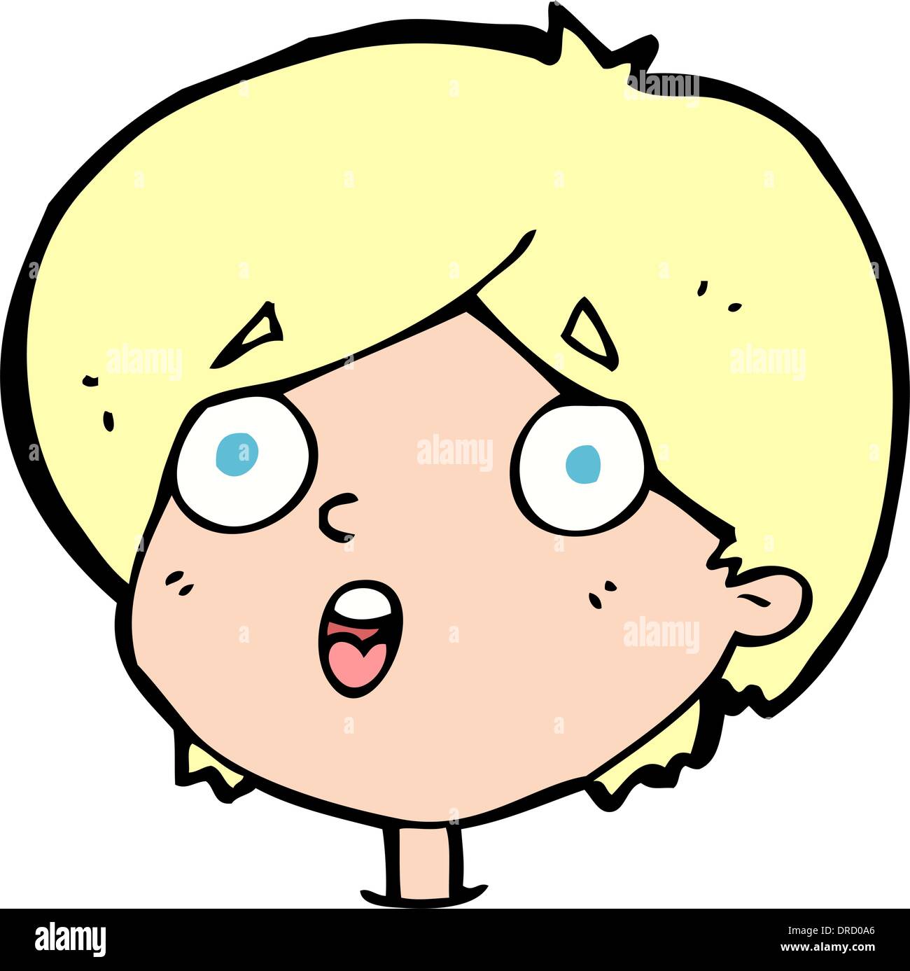 cartoon amazed expression Stock Vector Image & Art - Alamy