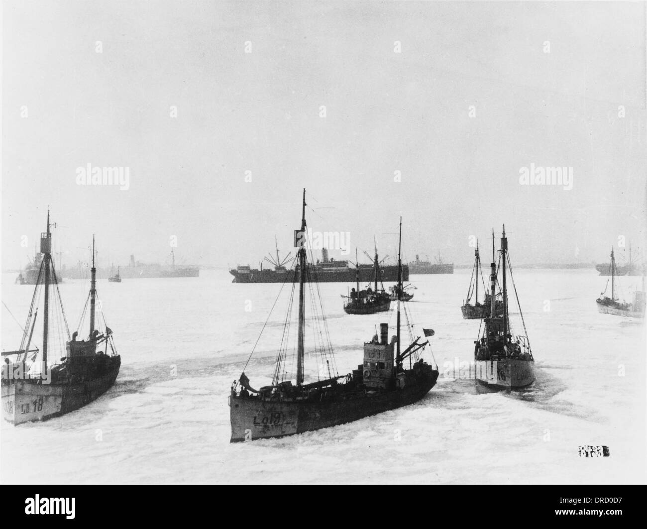German war fleet WWI Stock Photo - Alamy