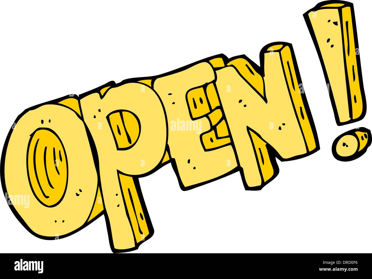 cartoon open symbol Stock Vector Image & Art - Alamy