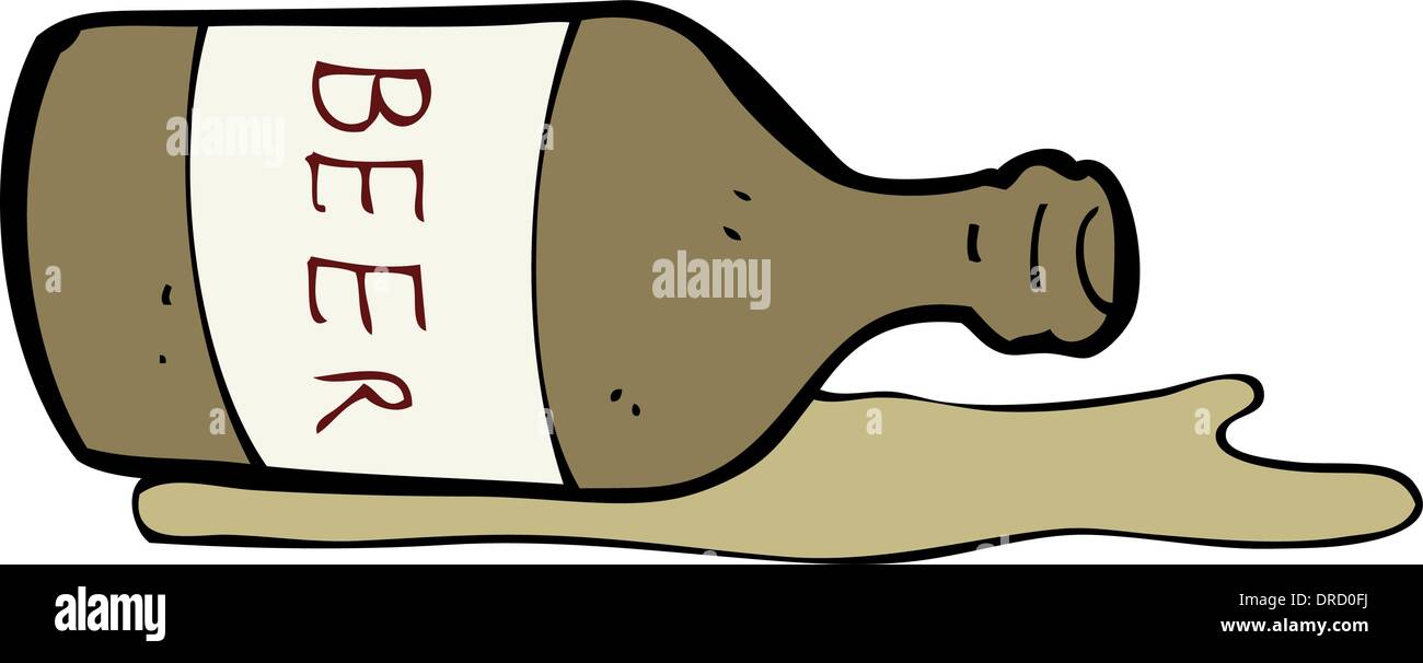 cartoon spilled beer Stock Vector Image & Art - Alamy