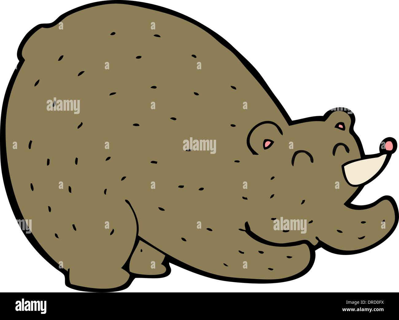 cartoon stretching bear Stock Vector Image & Art - Alamy