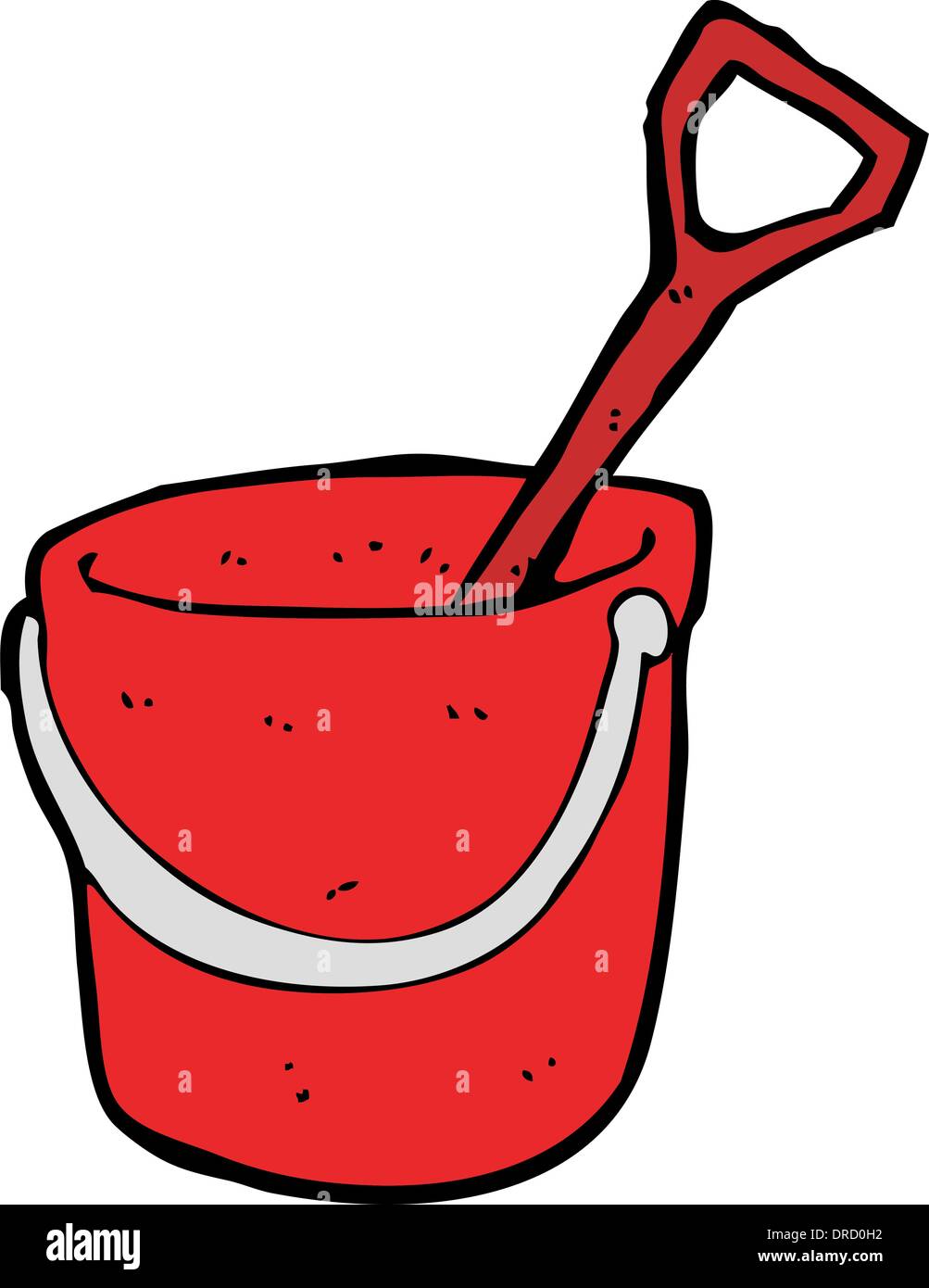 cartoon bucket and spade Stock Vector Image & Art - Alamy