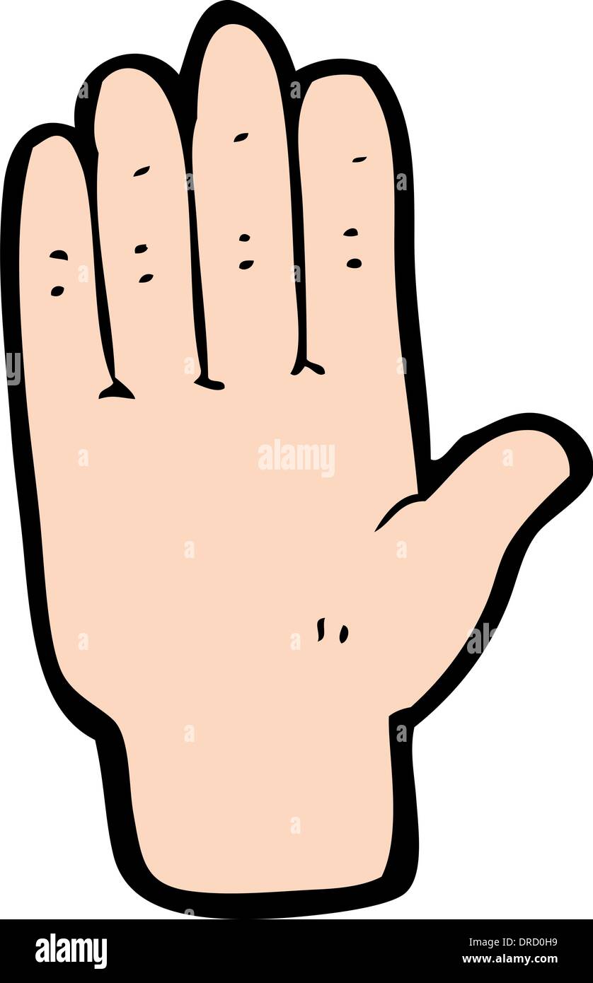 cartoon open hand Stock Vector Image & Art - Alamy