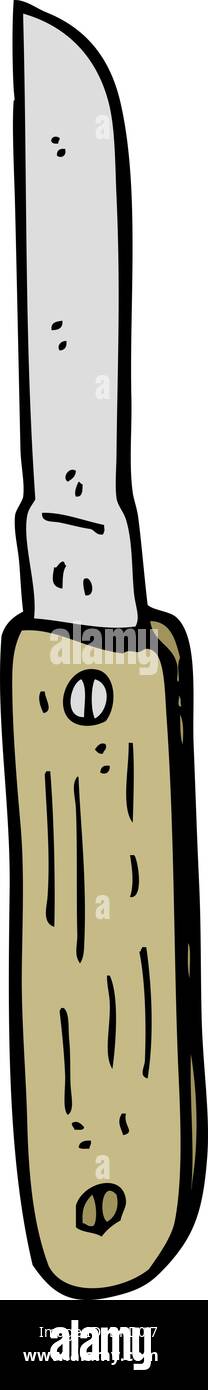 cartoon folding knife Stock Vector Image & Art - Alamy
