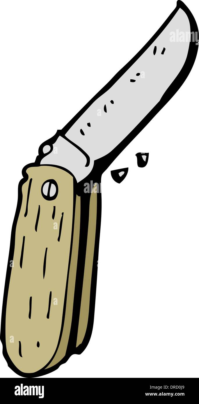 cartoon folding knife Stock Vector Image & Art - Alamy