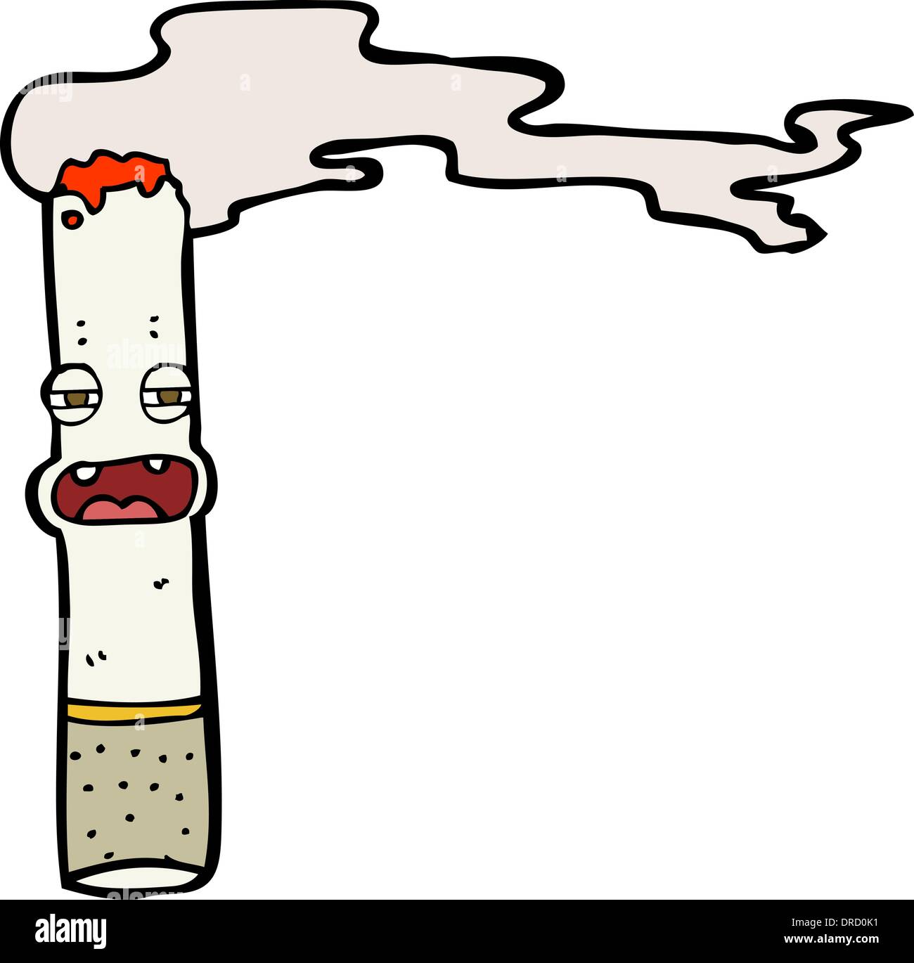 cartoon cigarette character Stock Vector Image & Art - Alamy