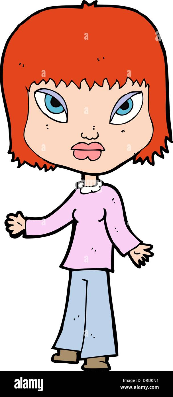 cartoon woman with open arms Stock Vector Image & Art - Alamy