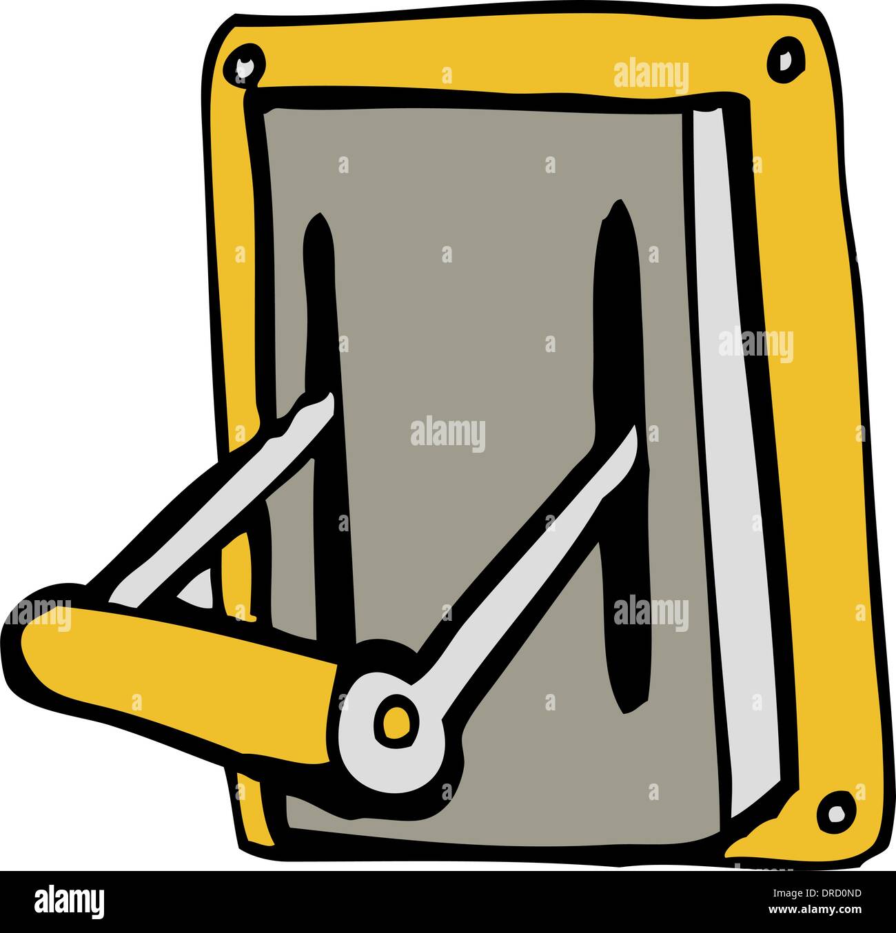 Cartoon industrial machine lever Stock Vector Images - Alamy