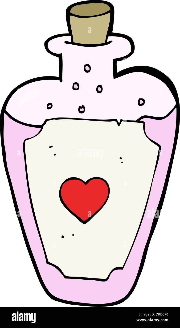 cartoon love potion Stock Vector Image & Art - Alamy