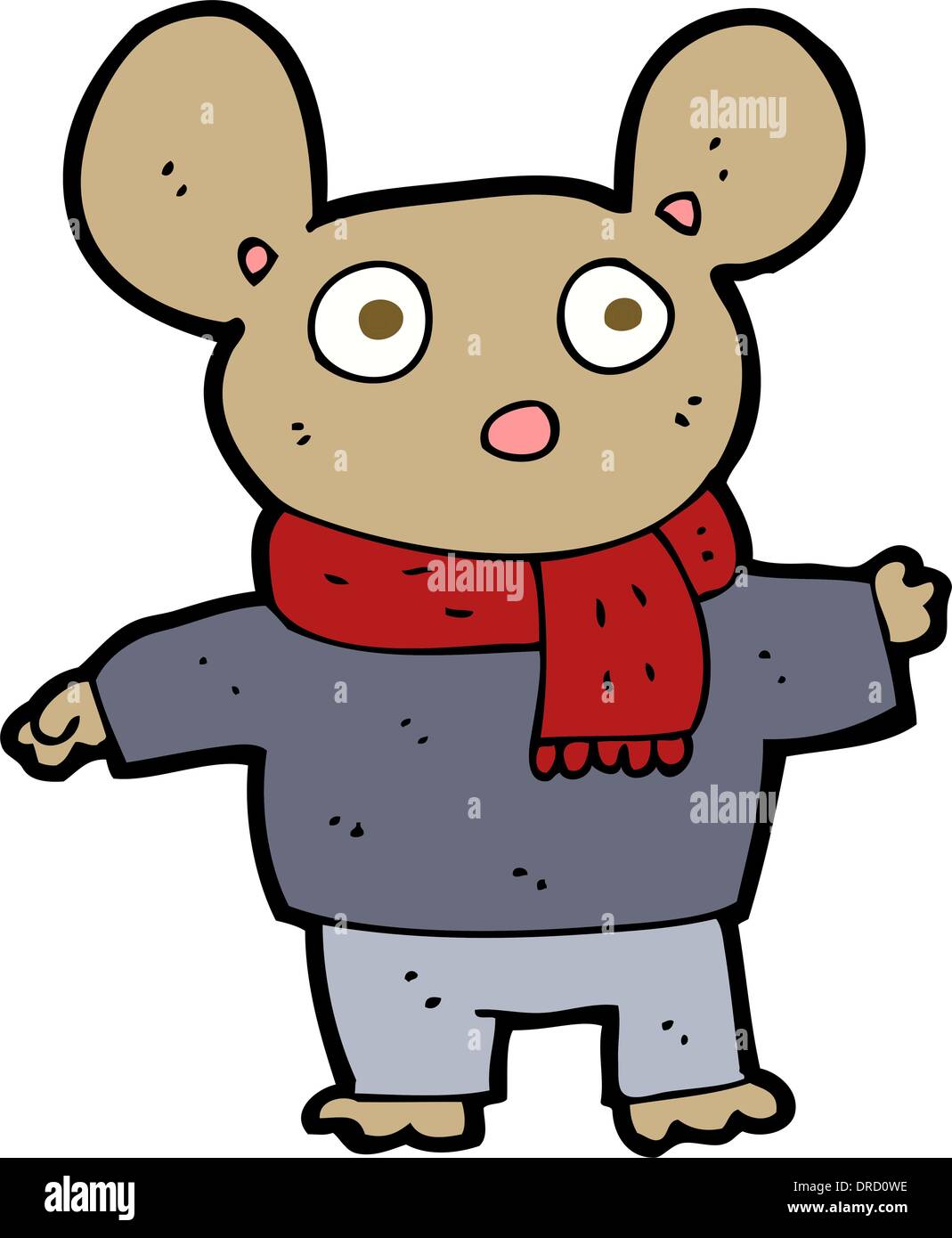 cartoon mouse in clothes Stock Vector Image & Art - Alamy