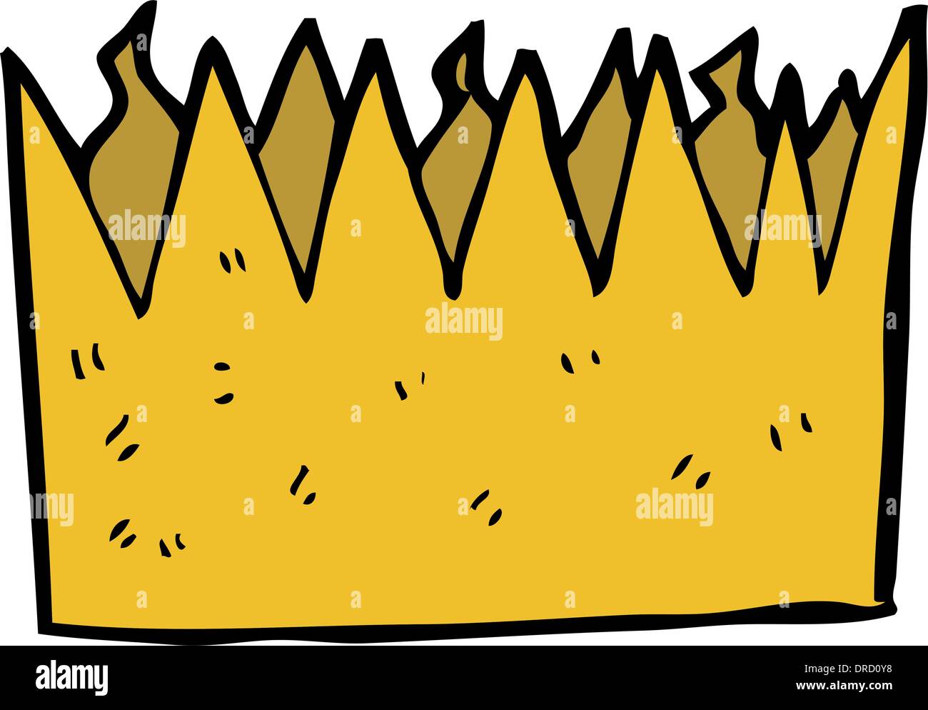 cartoon paper crown Stock Vector Image & Art - Alamy