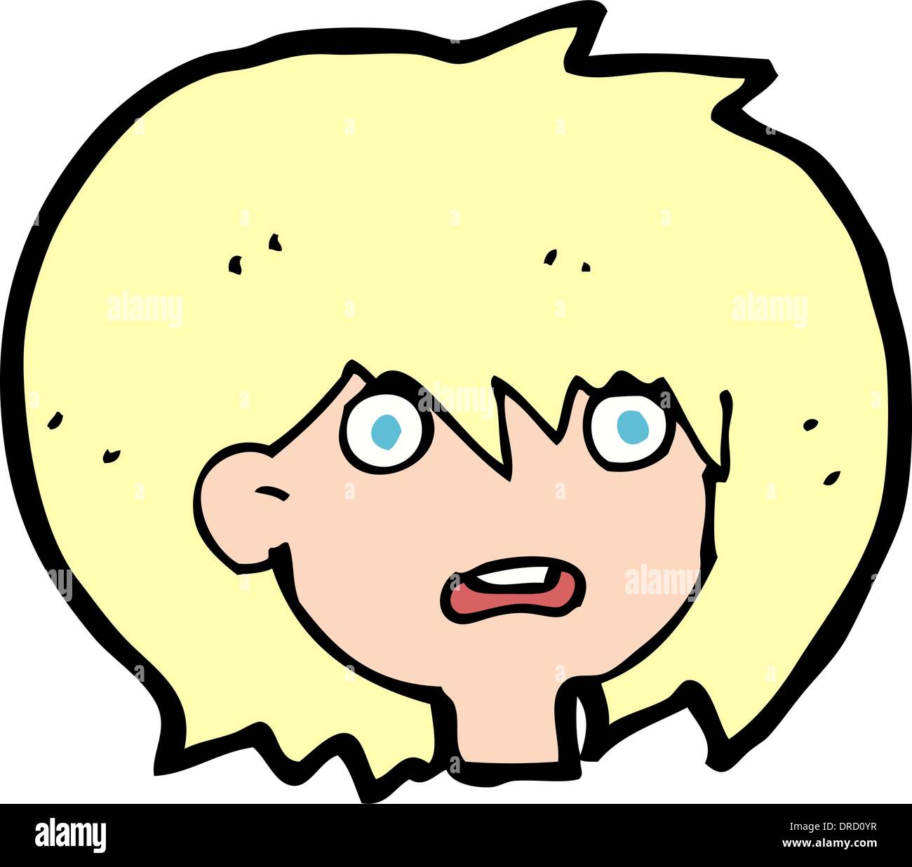 cartoon shocked expression Stock Vector Image & Art - Alamy