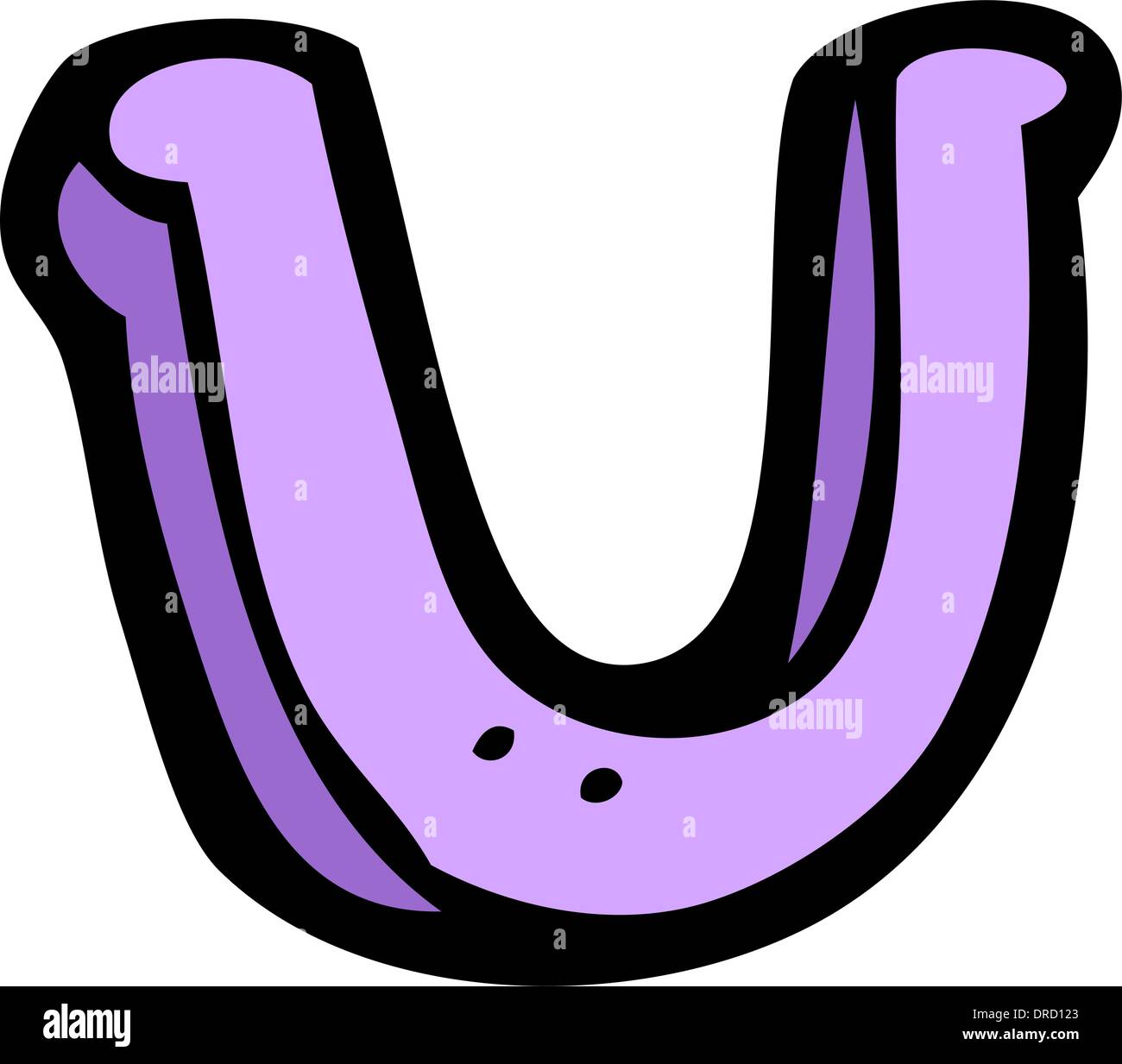 cartoon letter U Stock Vector Image & Art - Alamy