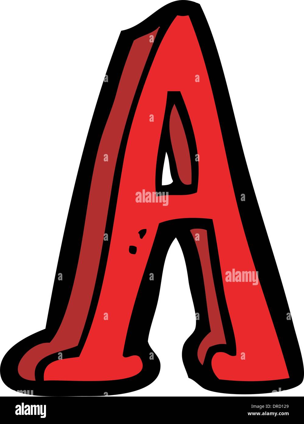 cartoon letter A Stock Vector Image & Art - Alamy