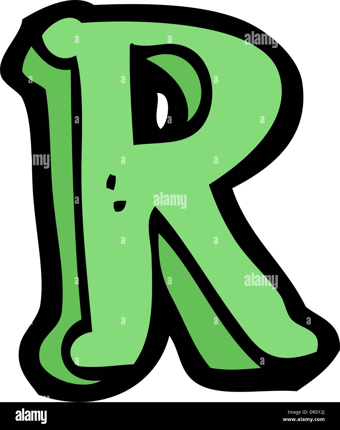cartoon letter R Stock Vector Image & Art - Alamy