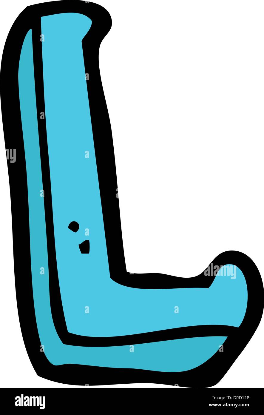 cartoon letter L Stock Vector Image & Art - Alamy