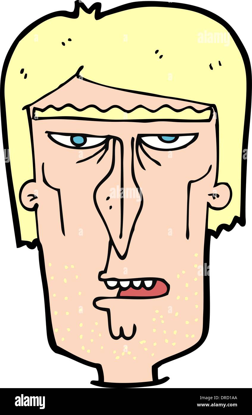 cartoon angry face Stock Vector Image & Art - Alamy