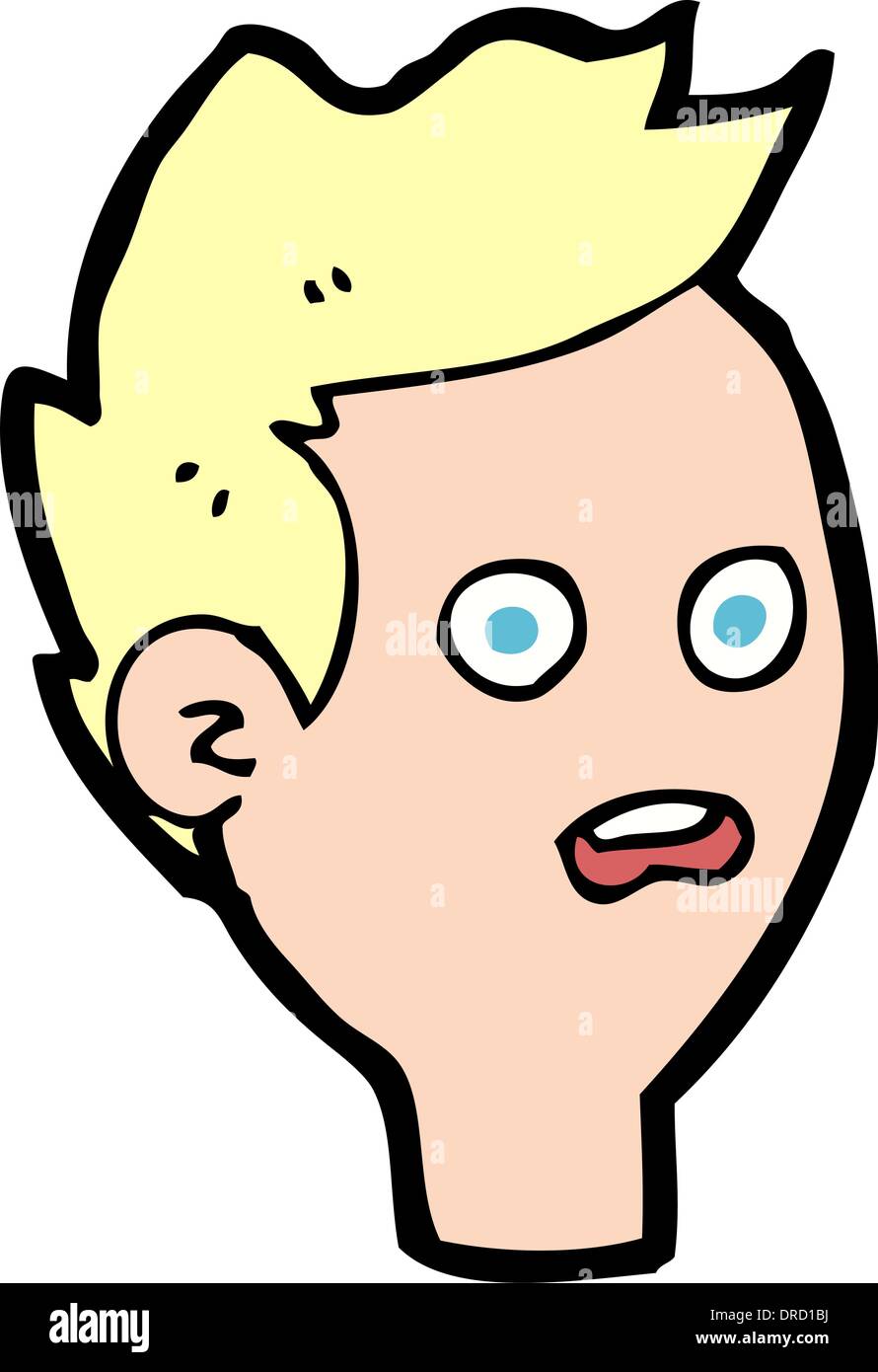 cartoon shocked man Stock Vector Image & Art - Alamy
