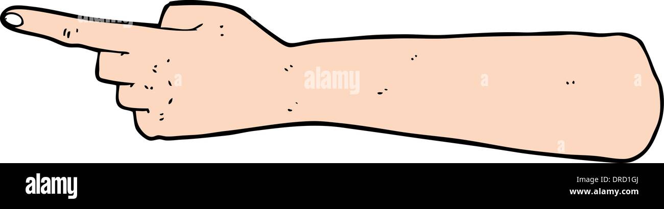 pointing hand cartoon Stock Vector Image & Art - Alamy