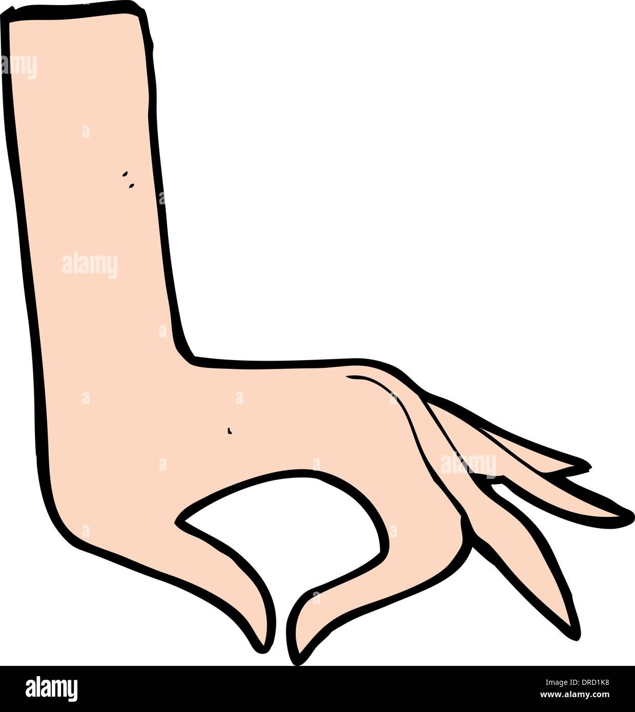 cartoon hand symbol Stock Vector Image & Art - Alamy