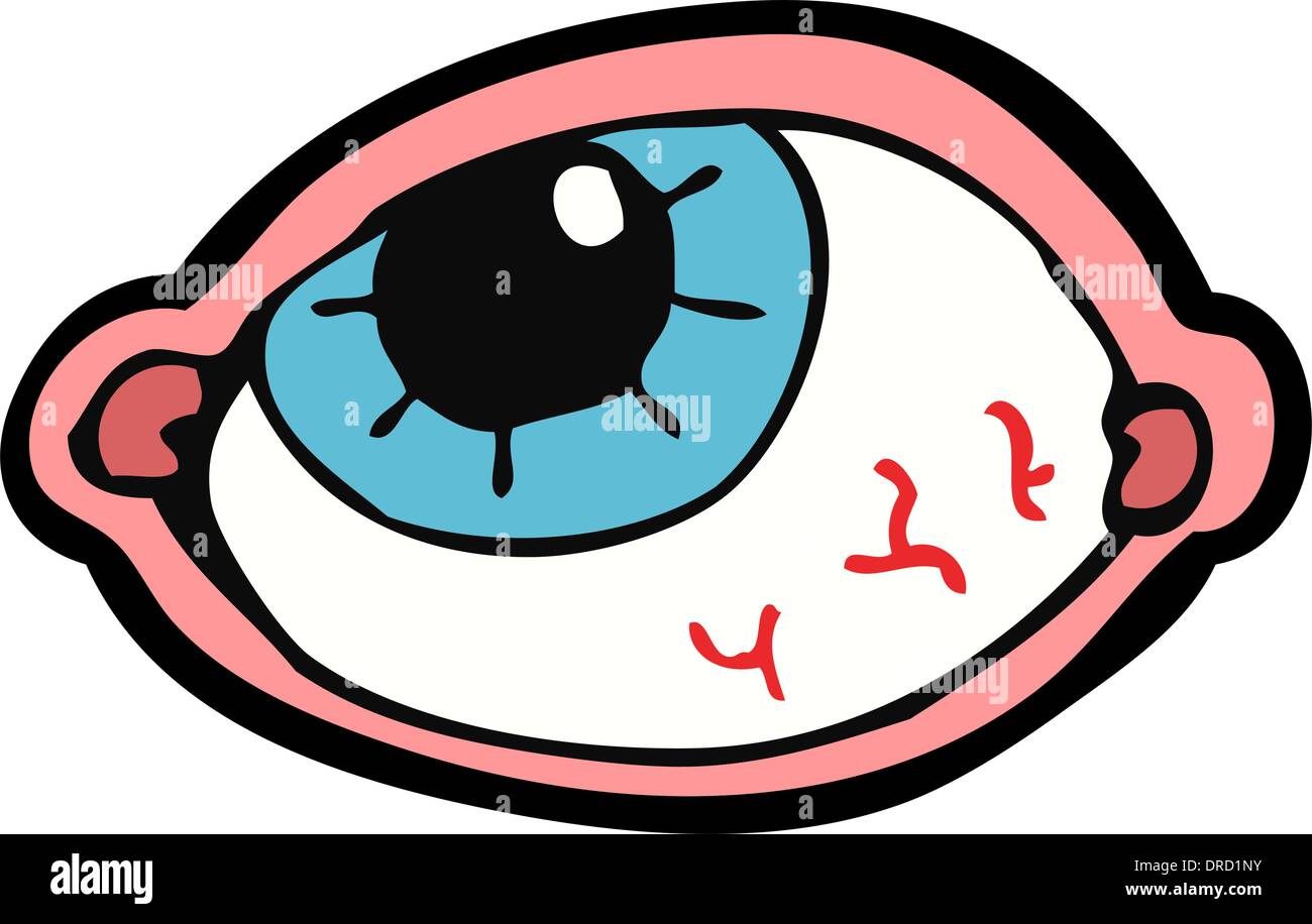 cartoon spooky eye Stock Vector Image & Art - Alamy