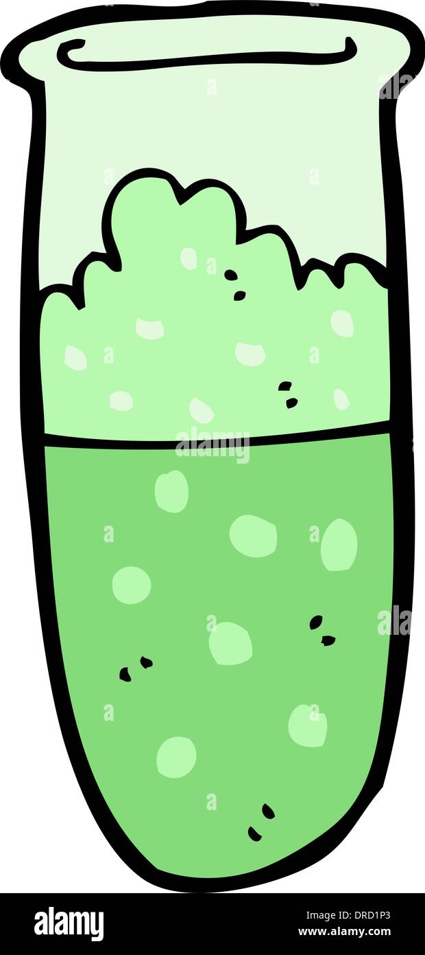 cartoon test tube Stock Vector Image & Art - Alamy