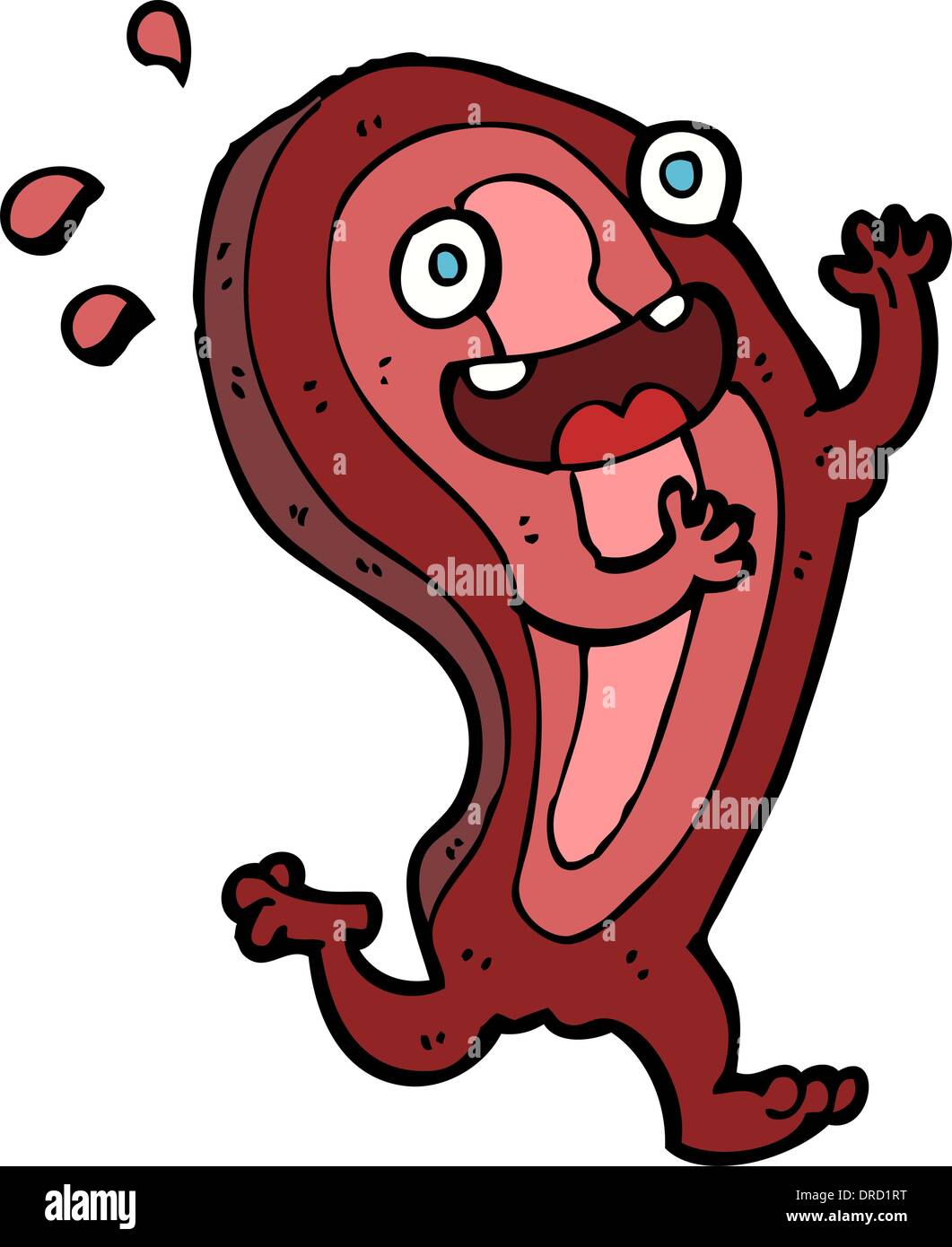 meat cartoon character Stock Vector Image & Art - Alamy