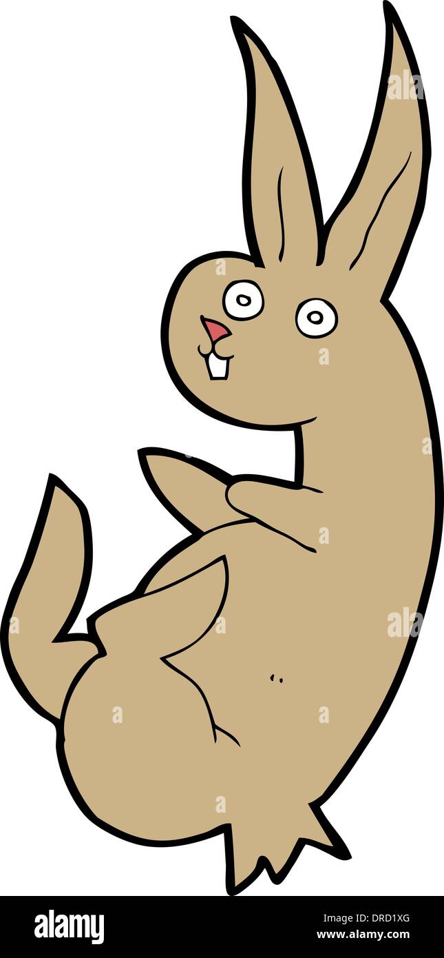 cute cartoon rabbit Stock Vector Image & Art - Alamy