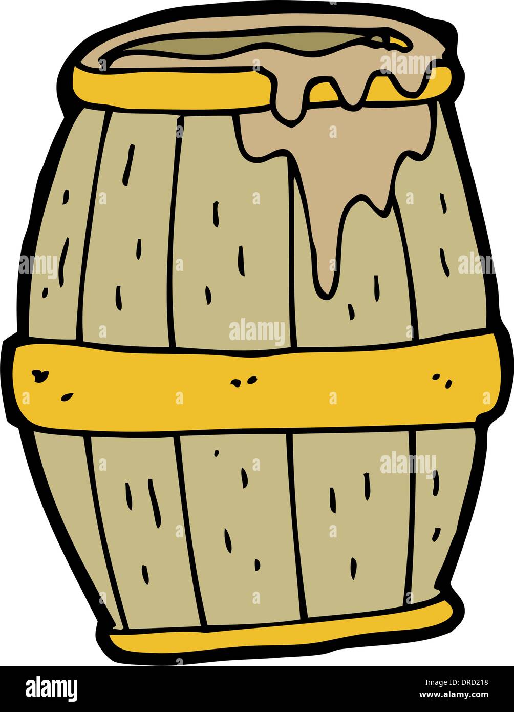 cartoon beer barrel Stock Vector Image & Art - Alamy