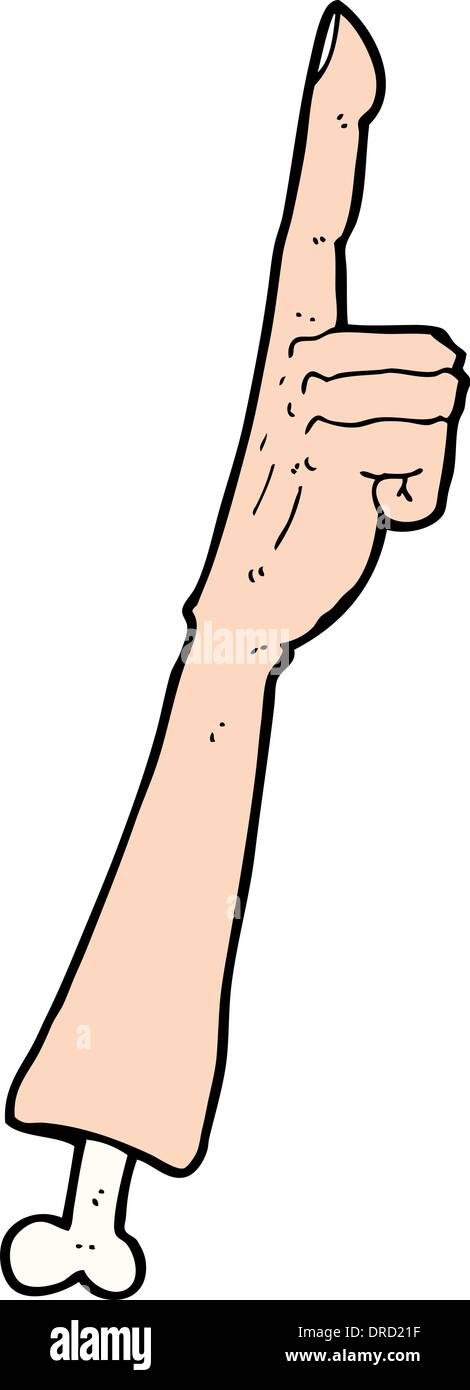 cartoon pointing arm Stock Vector Image & Art - Alamy