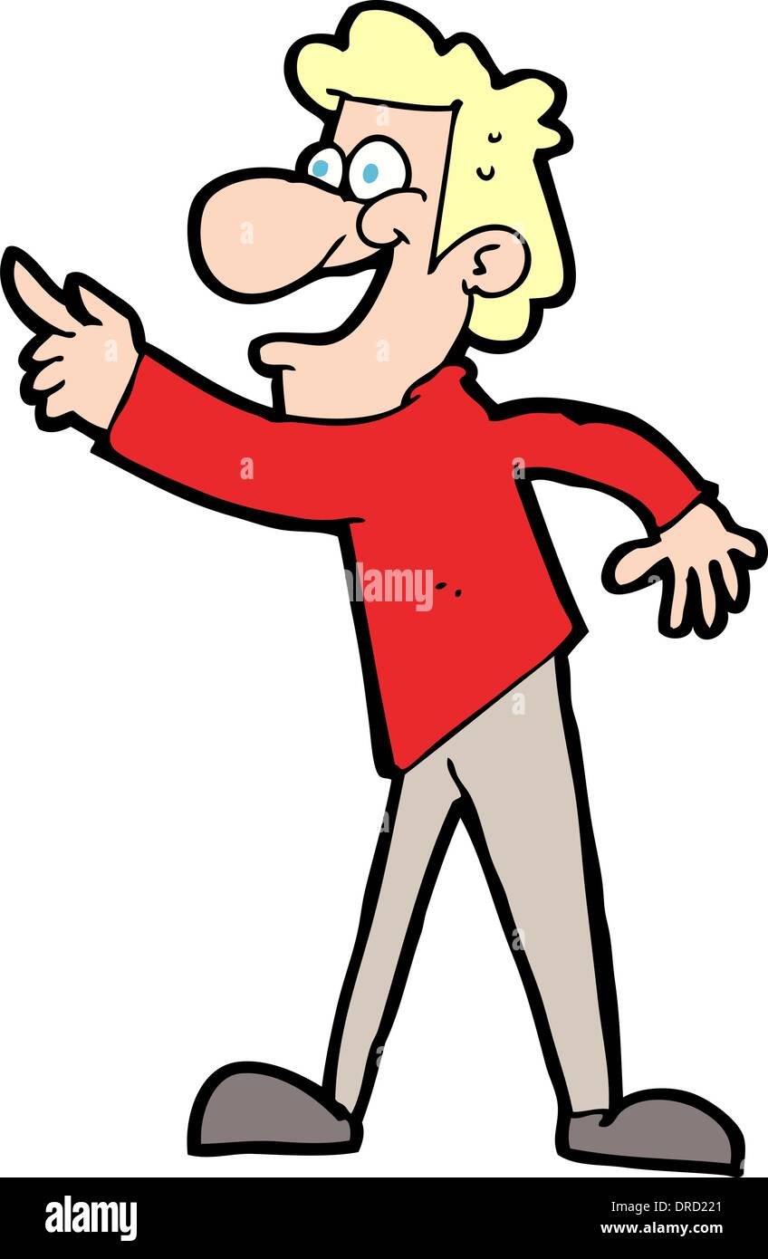 cartoon man pointing and laughing Stock Vector Image & Art - Alamy