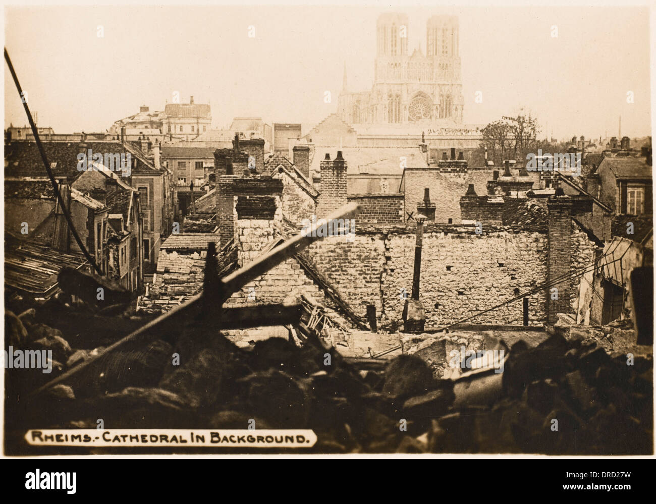 Reims wwi hi-res stock photography and images - Alamy